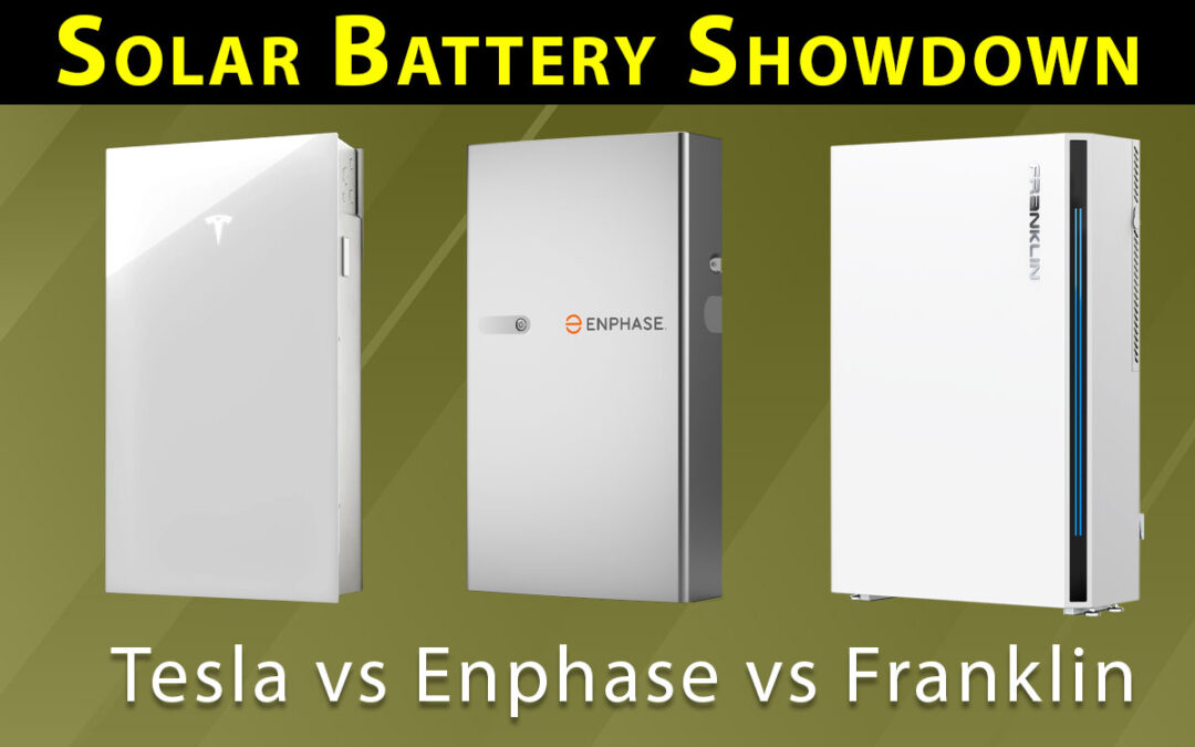 Solar Battery Showdown - Tesla vs Enphase vs Franklin - Good Energy ...